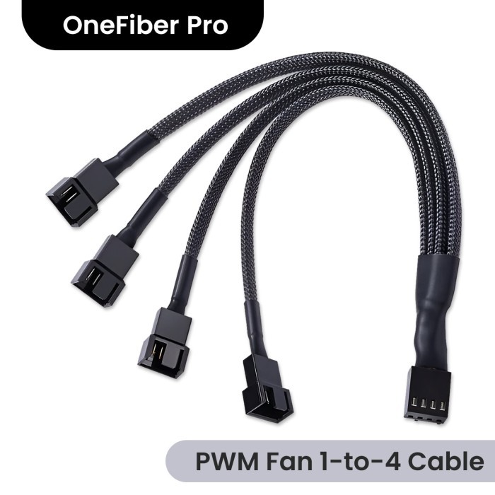 Jual Kabel Fan Splitter 4 pin PWM Extension 1 to 4 - 30 cm / 0.3 meter ...