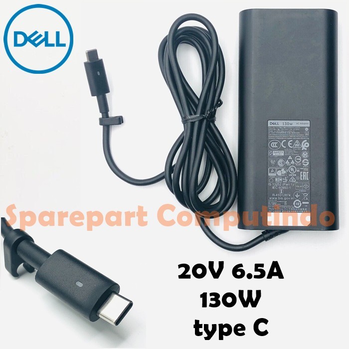 Jual Charger Adaptor Dell Precision 5550 5560 5570 130W Type C | Shopee ...