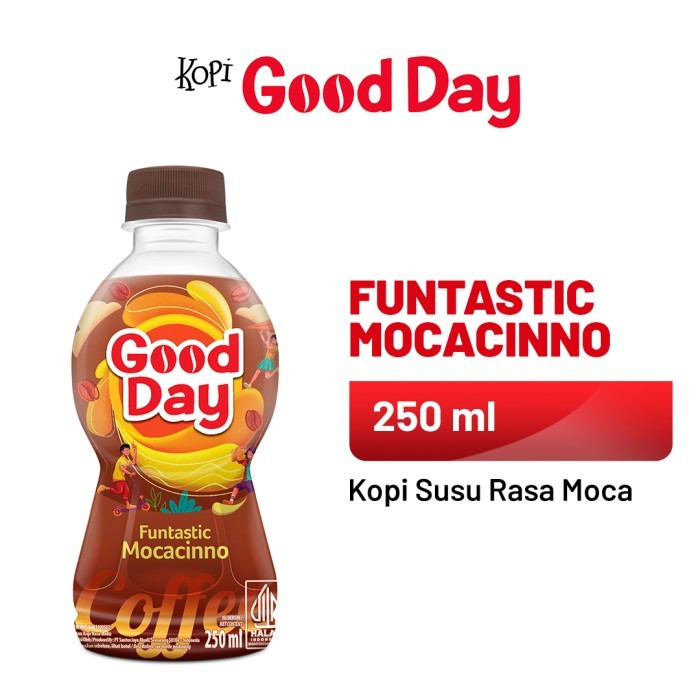 Jual Good Day - Funtastic Mocacinno - Minuman Kopi Botol - 250ml ...