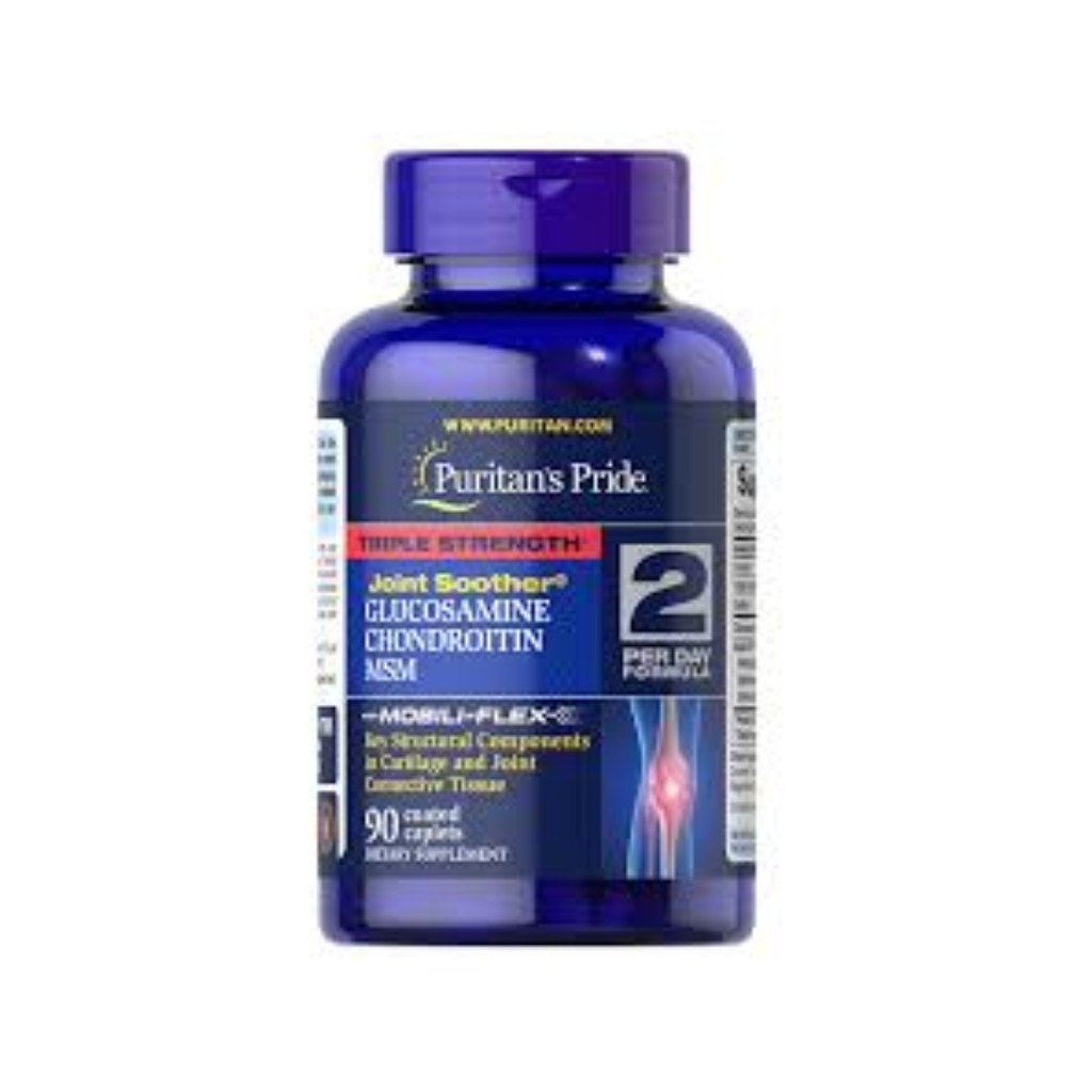 Jual Puritan Triple Strength Glucosamine, Chondroitin & MSM Joint ...