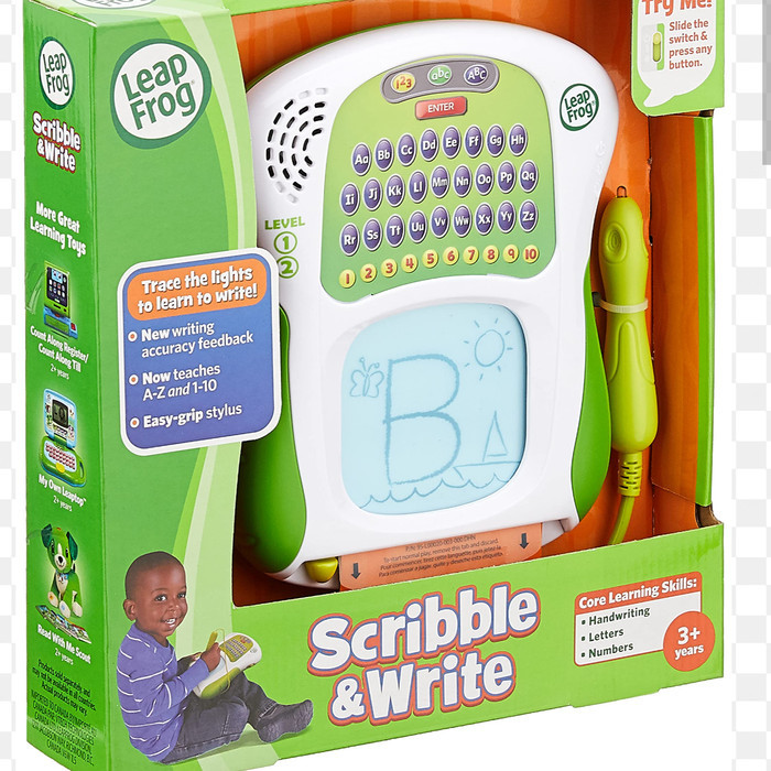 Jual Leapfrog Mr.Pencil Scribble and Write Green / Leapfrog Mr Pencil ...