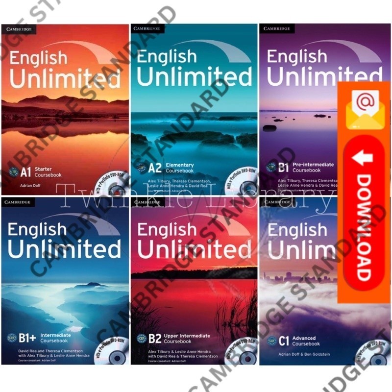 Jual BELI 3 BONUS 1 English Unlimited Starter / Elementary / Pre ...