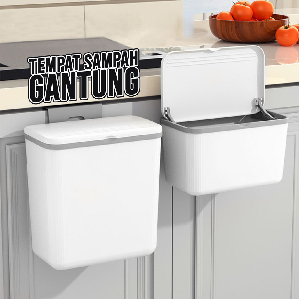 Jual [HARGA GROSIR] SUPERBEE E104-E105 Tempat Sampah Dapur Gantung / Tempat Sampah Tempel ANTI ...