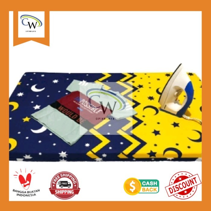 Jual Alas setrika / Busa setrika tebal/ Busa gosok tebal ukuran 50 x 95 ...