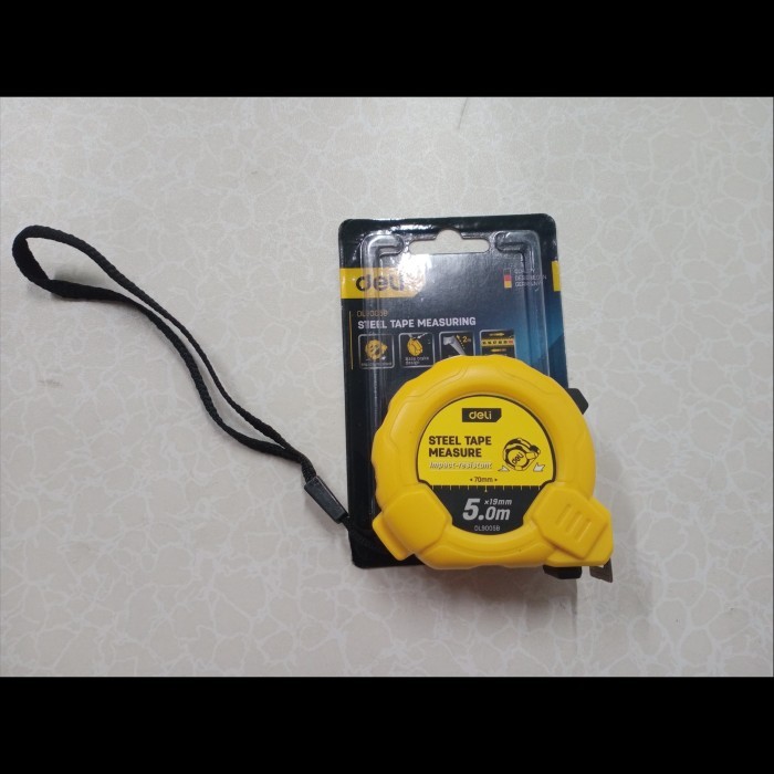 Jual DELI TOOLS EDL9005B Meteran | Shopee Indonesia