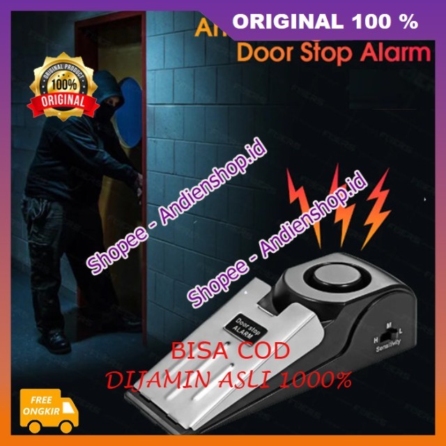 Jual Gunsmith Penahan Pintu Alarm Pintu Rumah Anti Maling Security ...