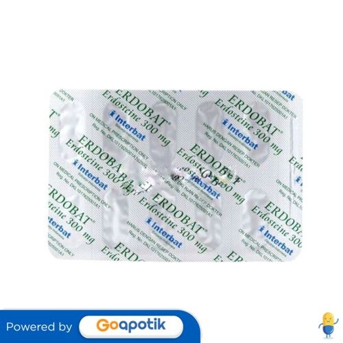 Jual Erdobat 300 Mg Strip 10 Kapsul | Shopee Indonesia