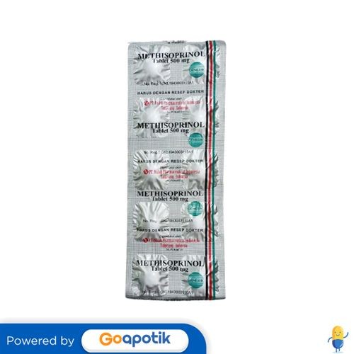 Jual Methisoprinol Nulab 500 Mg Strip 10 Tablet | Shopee Indonesia