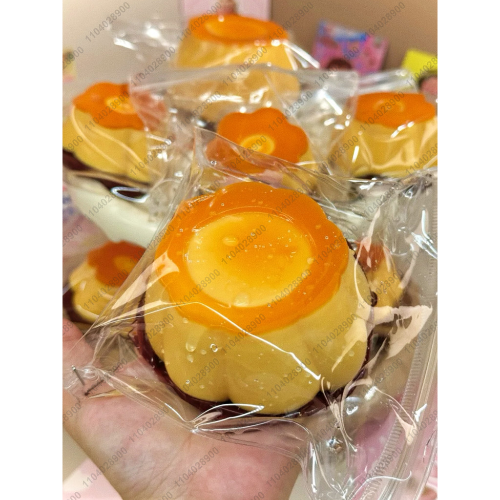 Jual Big Caramel Pudding Taba Squishy 0.26KG Big Jelly Pudding Silicone ...