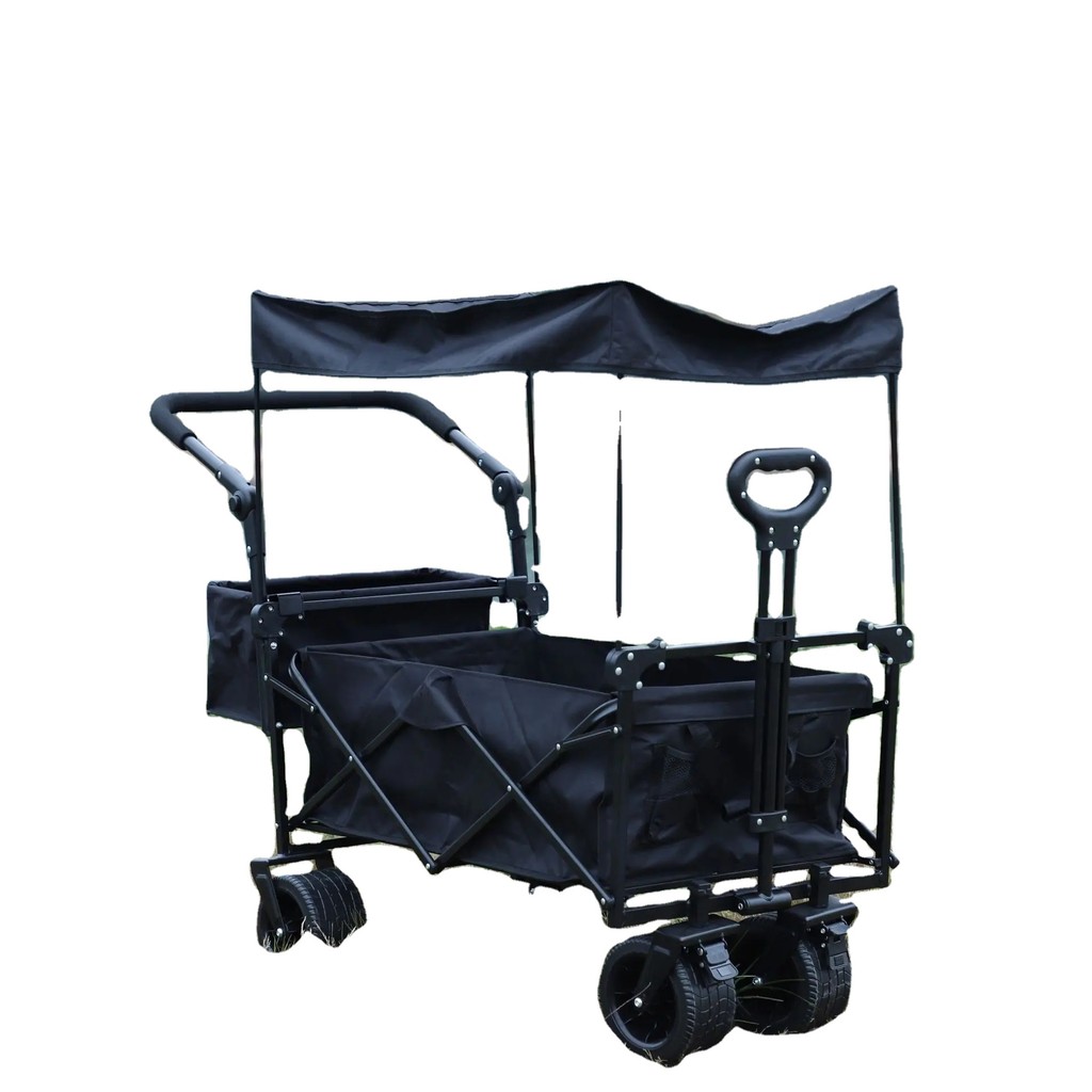 Jual Outdoor camping carts Push-up campers push picnic trailers with ...