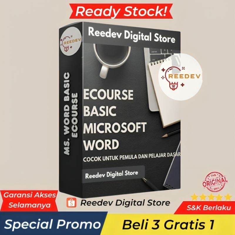 Jual Ecourse Basic Microsoft Word - 15+ Video Tutorial Dasar penggunaan ...