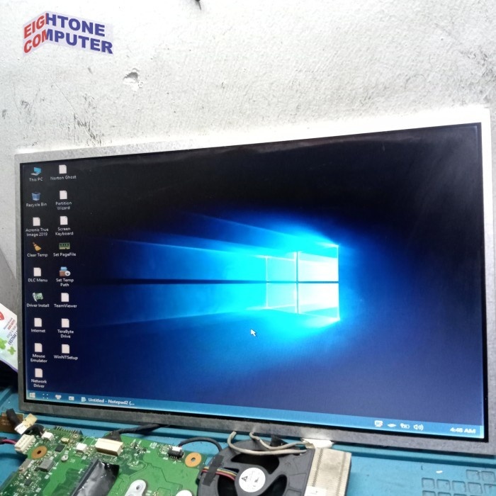 Jual Layar LCD LED Screen Laptop 14 inch Standar Tebal 40 pin -putih ...