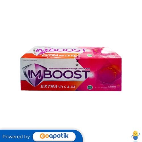Jual Imboost Extra Vit C Dan D3 Box 48 Kaplet | Shopee Indonesia