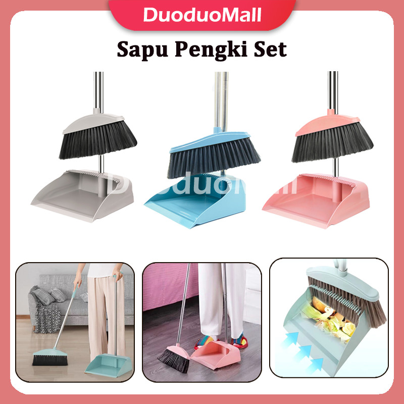 Jual Sapu Pengki Set/Sapu Pengki Alat Pembersih | Shopee Indonesia