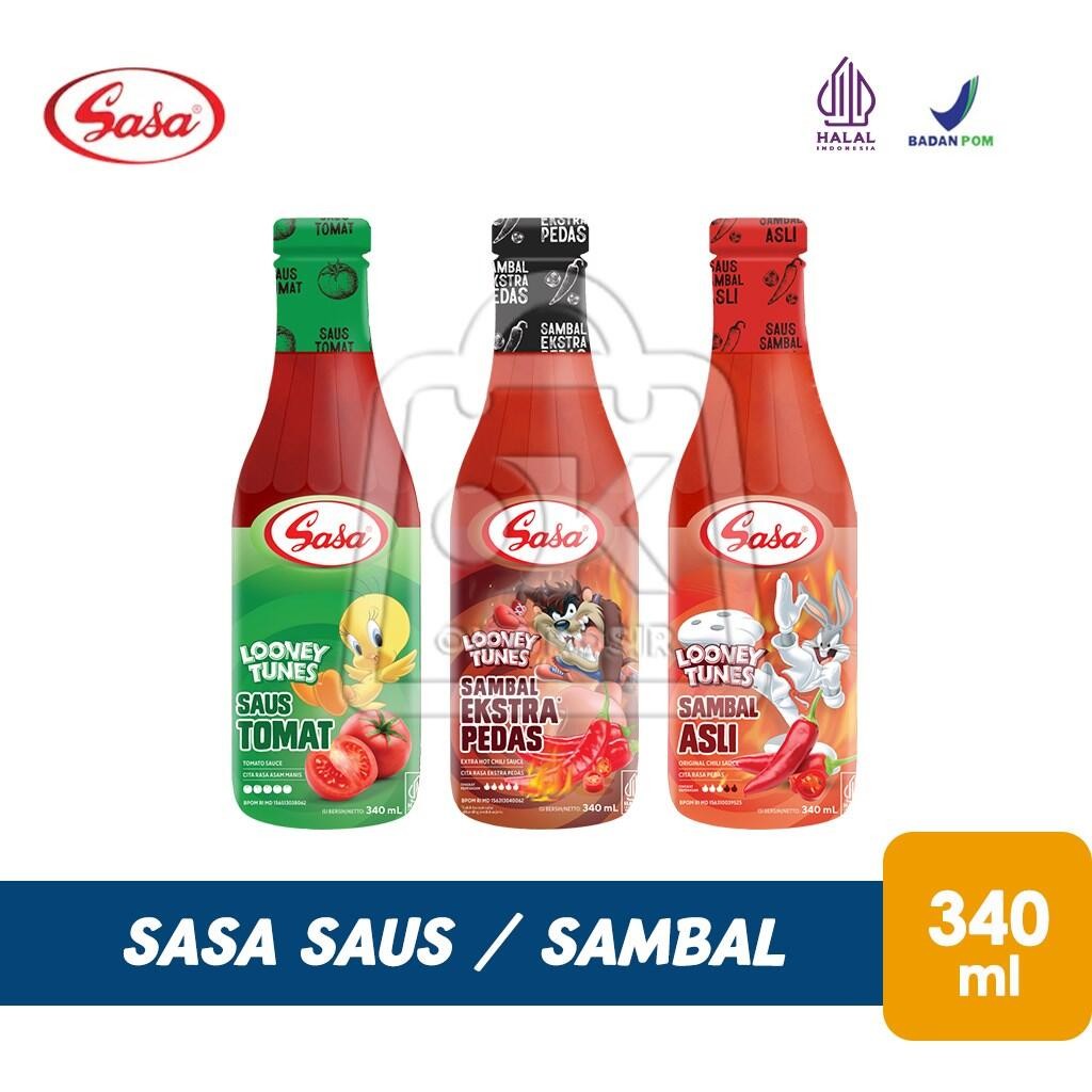 Jual Sasa Saus Tomat / Sambal Asli / Sambal Ekstra Pedas All Varian ...
