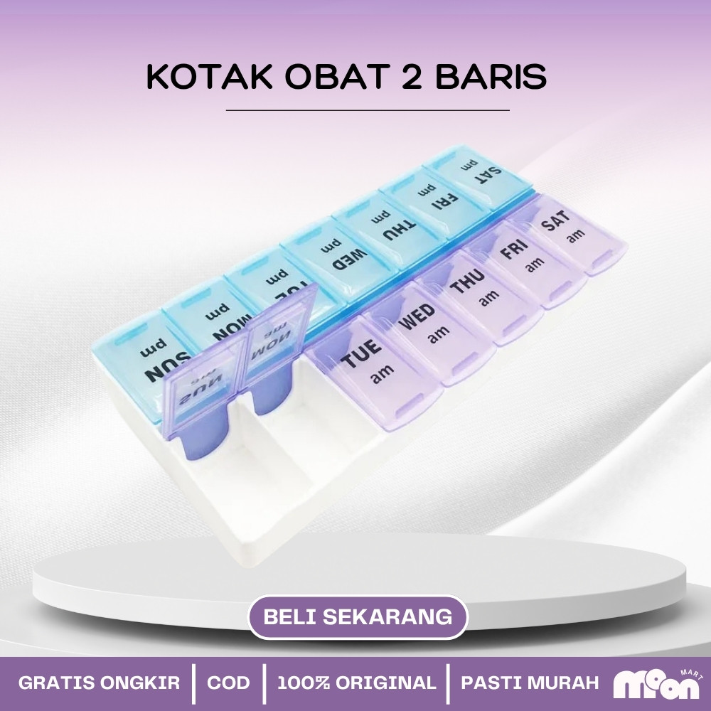 Jual JEDI Kotak Obat / Tempat Obat / Tempat Obat Harian / Kotak Obat ...
