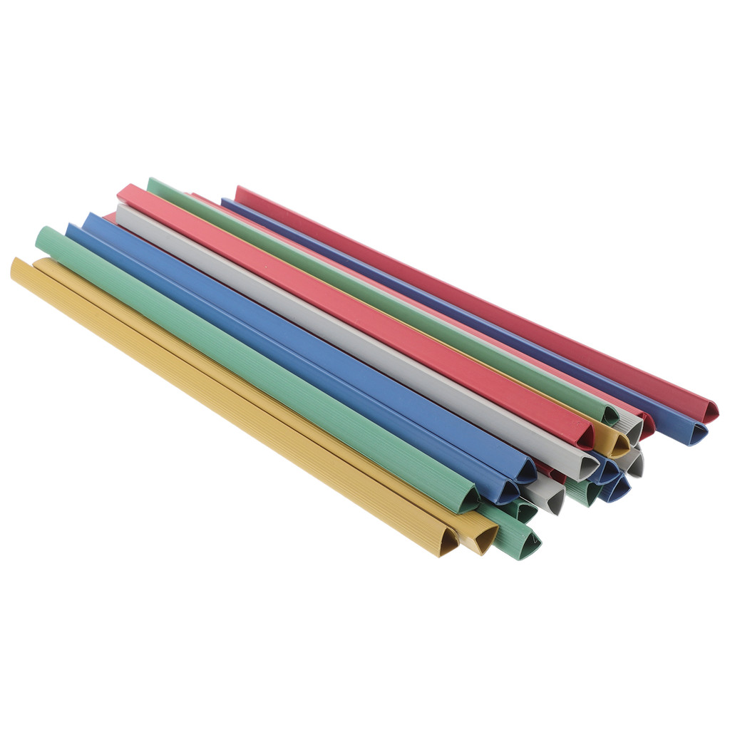Jual 25pcs Binding Bars Report Covers File Folder Binder Sliding Bars ...