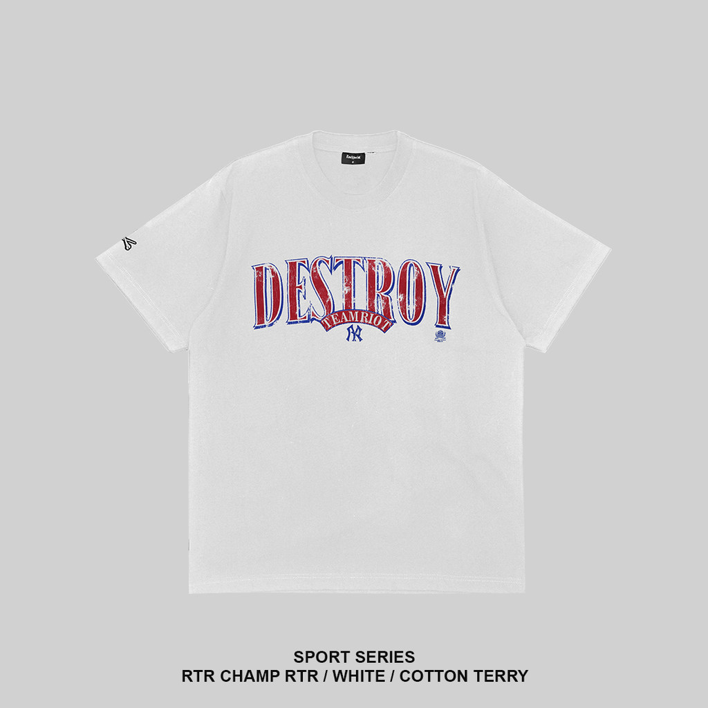 Jual RAWTYPE RIOT Rtr Champ Rrt - White | Shopee Indonesia