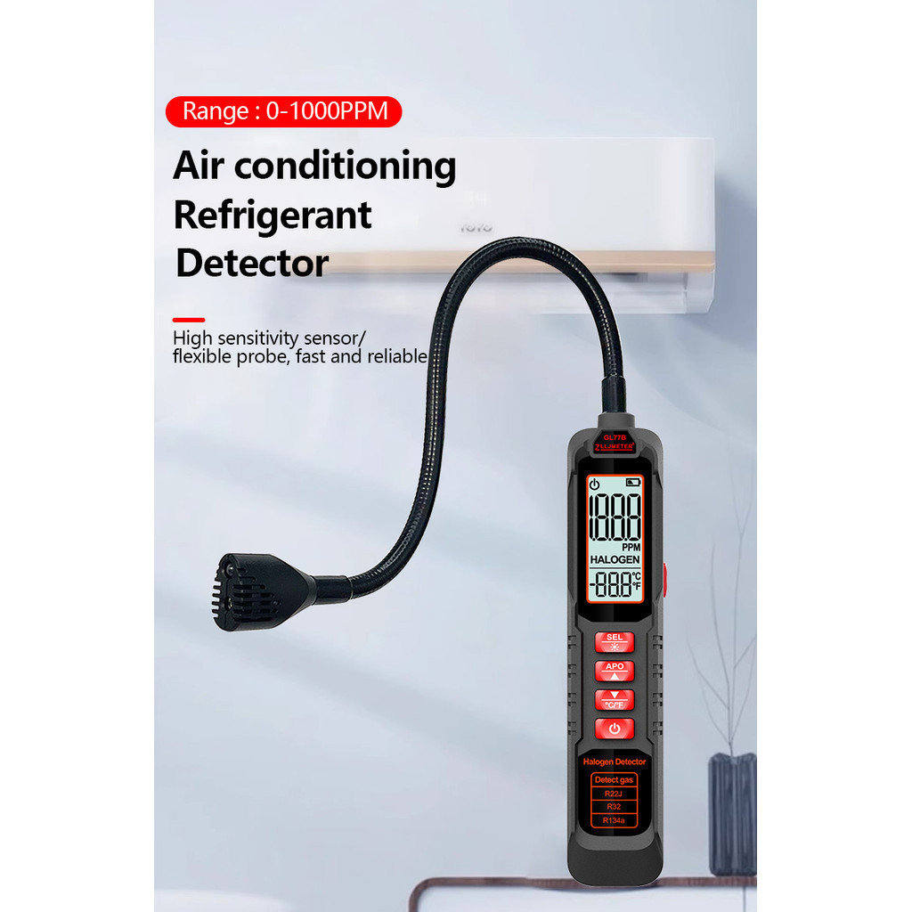 Jual High Sensitivity Freon Leak Detector Halogen Leak Detector R22 ...
