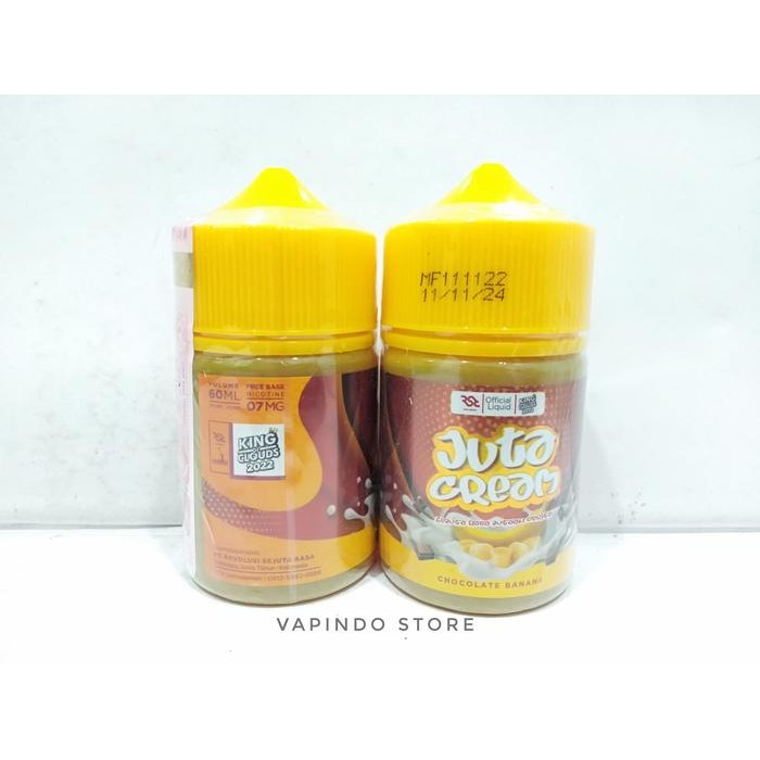Jual NIC 7MG JUTA CREAM V2 CHOCOLATE BANANA 60ML BY RSR BREW LIQUID ...