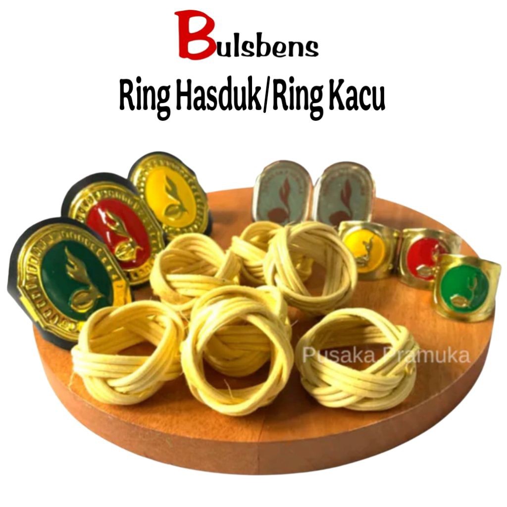 Jual Ring Hasduk Kacau Dasi Pramuka Bahan Rotan Seng Kalep Kuningan SD ...