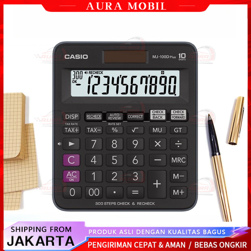 Jual Kalkulator Scientific Casio MJ-120D/DJ-120D PLUS Office Desktop ...
