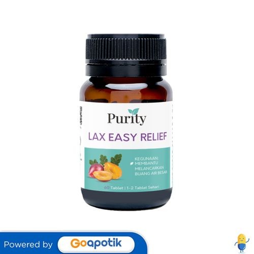 Jual Purity Lax Easy Relief Botol 60 Tablet | Shopee Indonesia