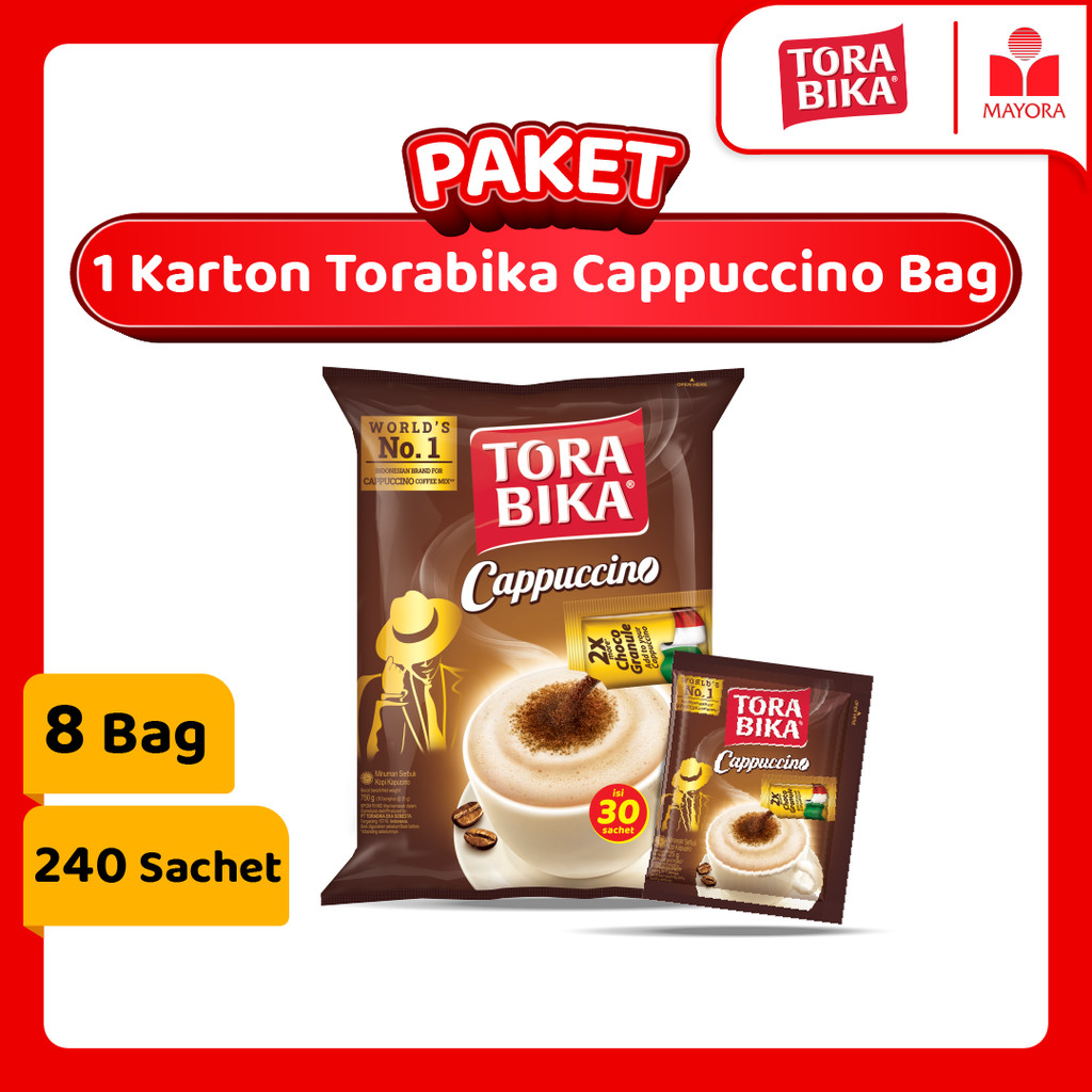 Jual Paket 1 Karton Kopi Torabika Cappuccino Bag | Shopee Indonesia
