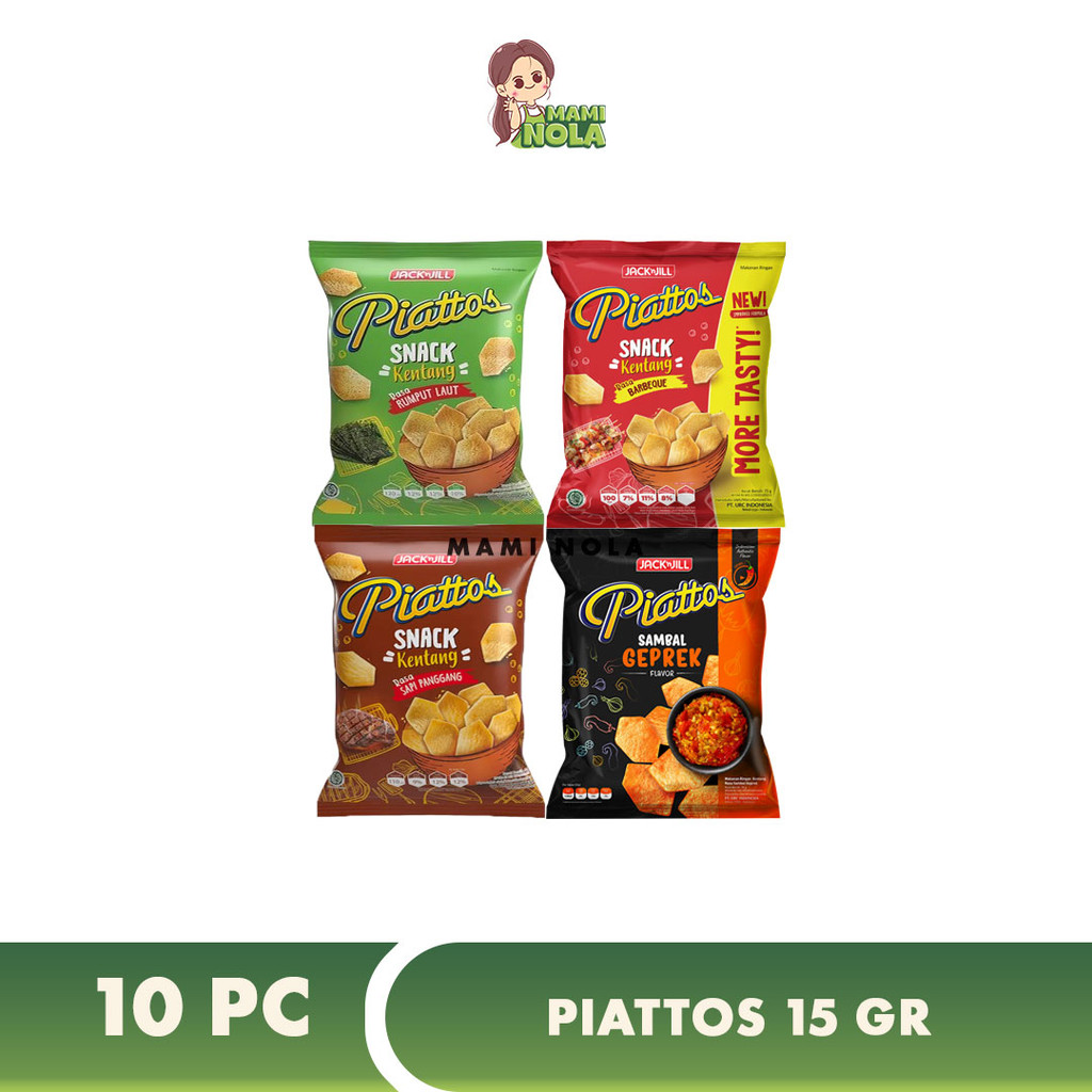 Jual Piattos Piatos Jack n Jill Snack Kentang Chips 15gr x 10 pc ...