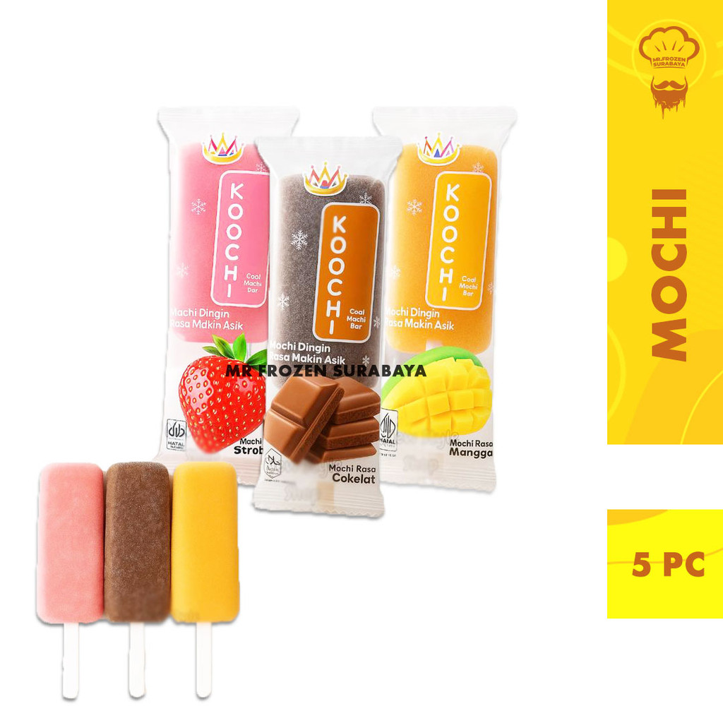 Jual [BUNDLING 5 PC] Koochi Mochi Stik Ice Cream isi Selai Lumer Viral ...
