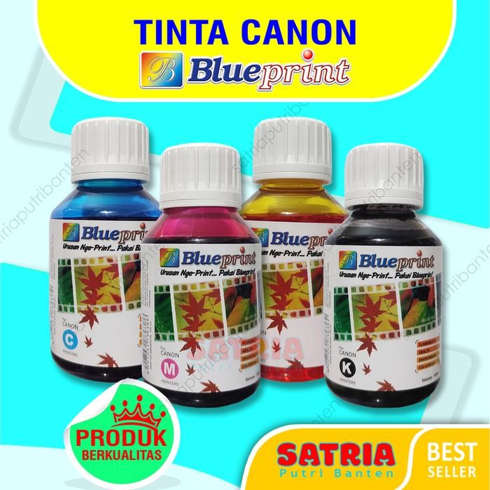Jual Tinta Canon Blueprint 100ml - Cyan (Biru) | Shopee Indonesia