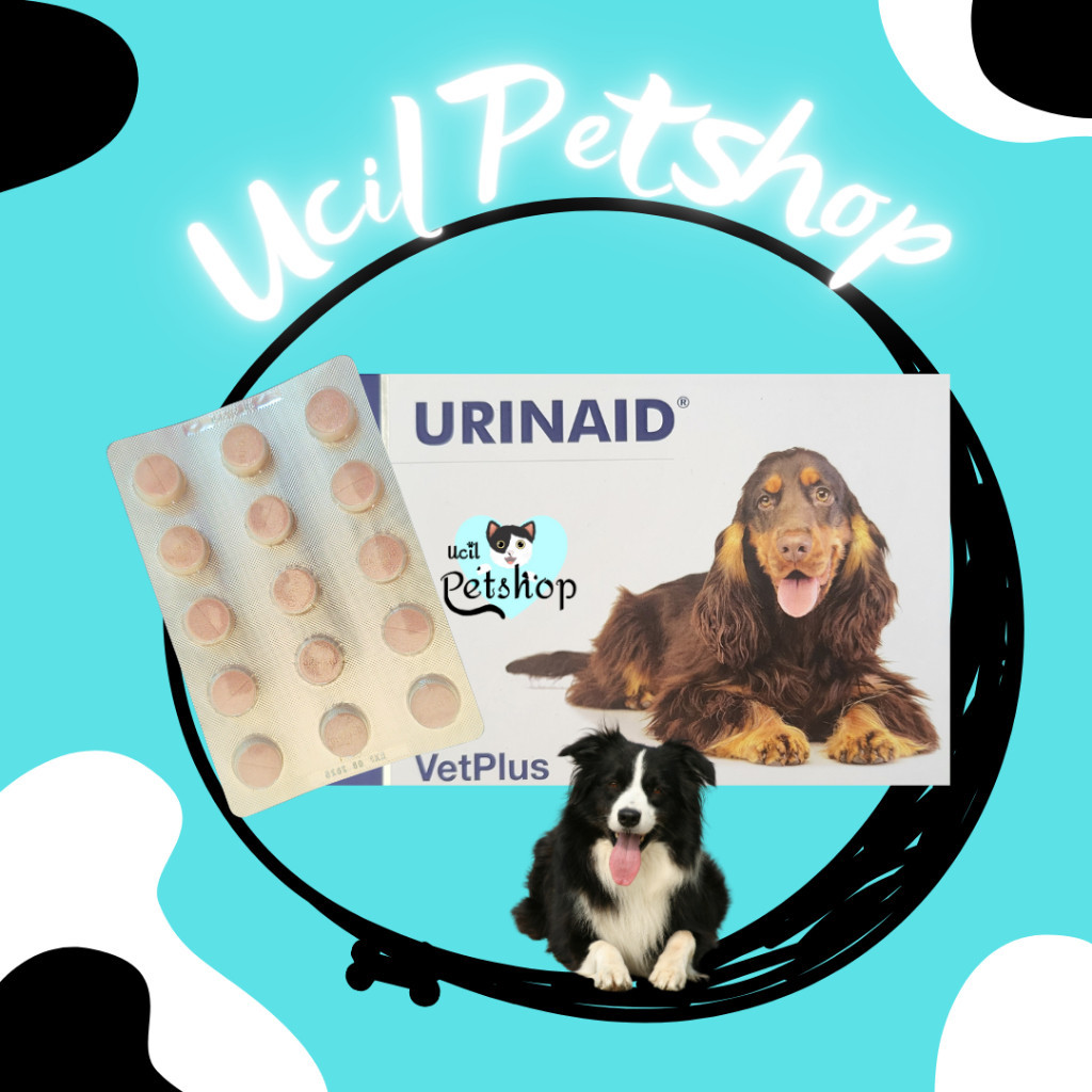 Jual Urinaid VetPlus Suplemen Nutrisi Saluran Kemih Anjing (1 Strip ...