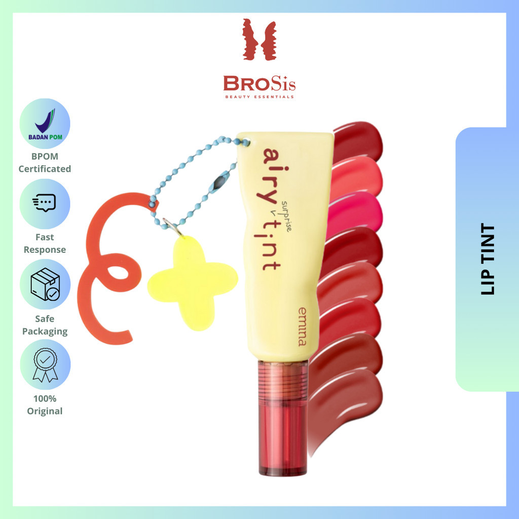 Jual Emina Airy Surprise Tint 3 G Lip Tint Shopee Indonesia