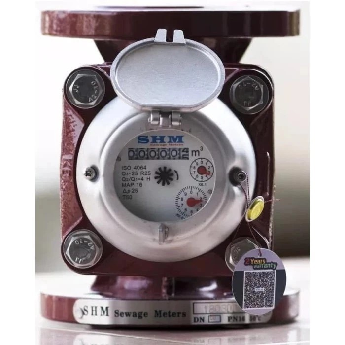 Jual SHM Flowmeter Air Limbah/Flow Meter Air Kotor 2 inchi | Shopee ...