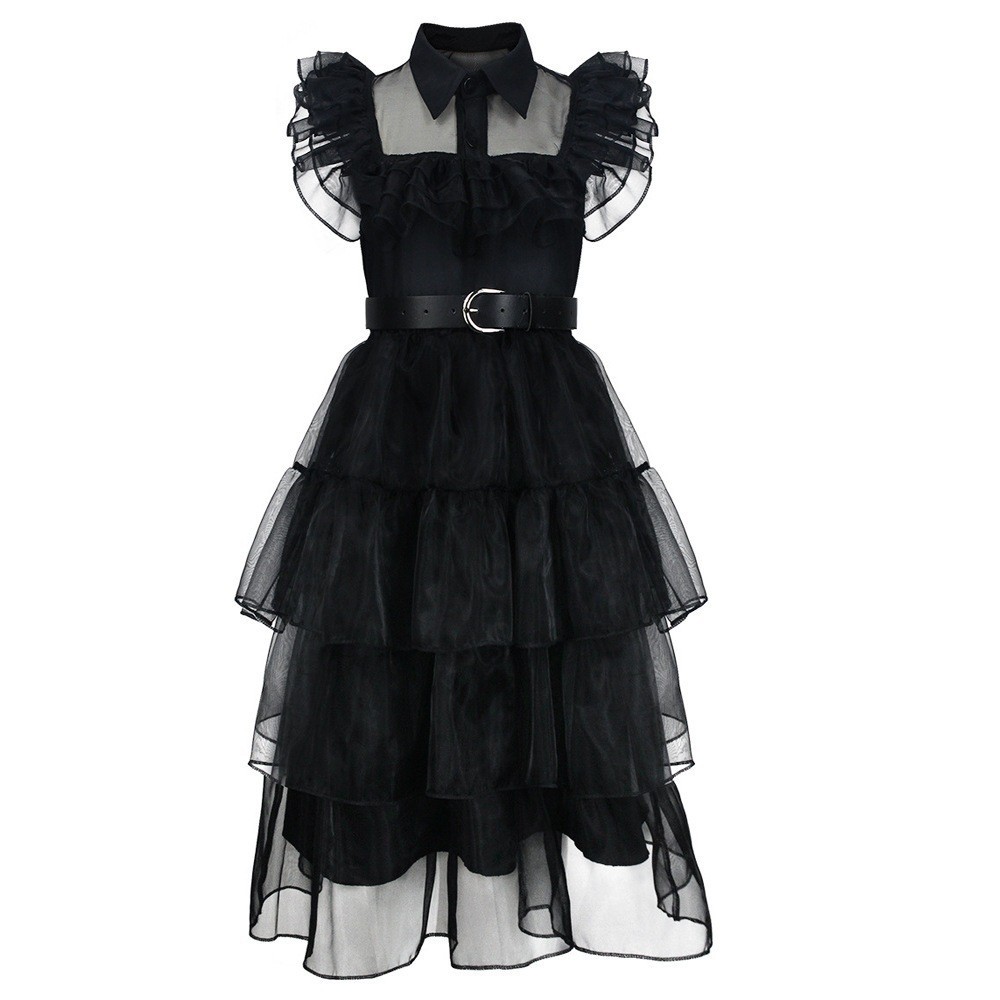 Jual CC-63 adam school prom night party black dress cosplay costume ...