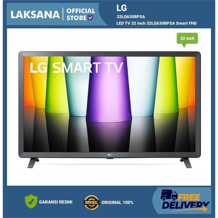 Jual LG LED TV 32 Inch 32LQ630BPSA Smart FHD TV 32LQ630 | Shopee Indonesia