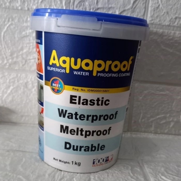 Jual Aquaproof 1 kg Cat pelapis anti bocor 1kg aqua proof waterproofing ...
