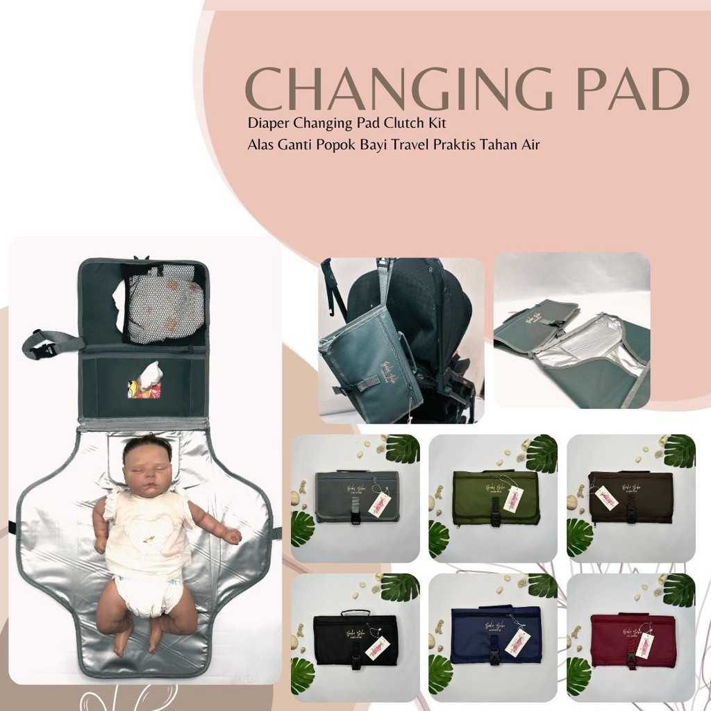 Jual changing pad portable - perlak bayi anti air BABYBIBU | Shopee ...
