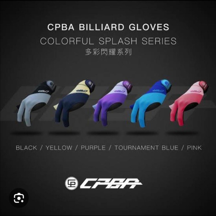 Jual CPBA COLORFUL SPLASH SERIES Pro Gloves Open Finger Sarung Tangan ...