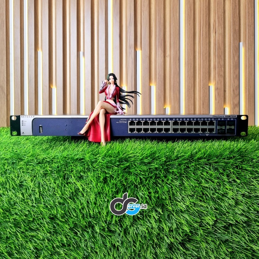 Jual NETGEAR ProSafe GSM7224 V2H1 24 Port Gigabit Managed Switch ...