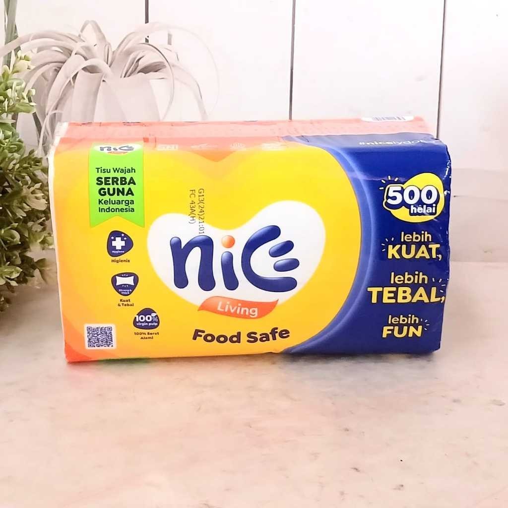 Jual NICE500 TISSUE NICE 500 HELAI TISU NICE FACIAL TISSUE 500HELAI ...
