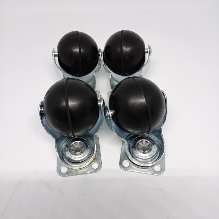 Jual Roda Kursi Bulat 2 Inch Roda Caster Type TG50 Roda Karet 50mm ...