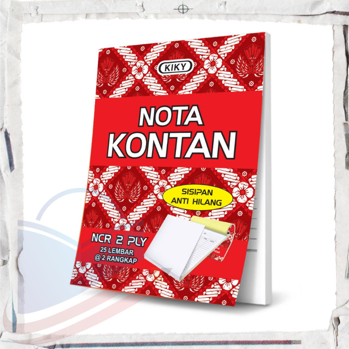 Jual Buku Nota Kontan KIKY Besar 2 Ply 25 Lembar | Shopee Indonesia