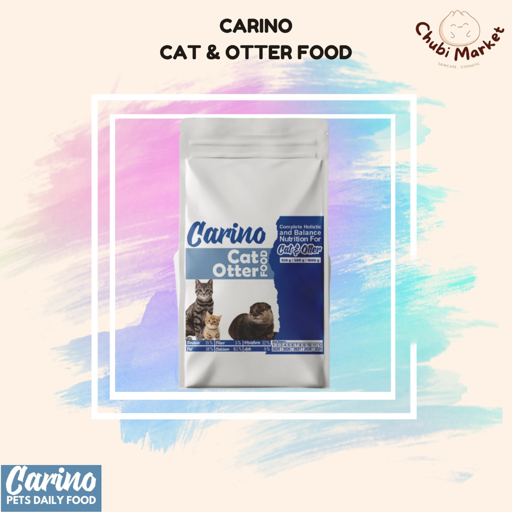 Jual CARINO PREMIUM CAT & OTTER FOOD Makanan Pelet Kucing dan Otter ...