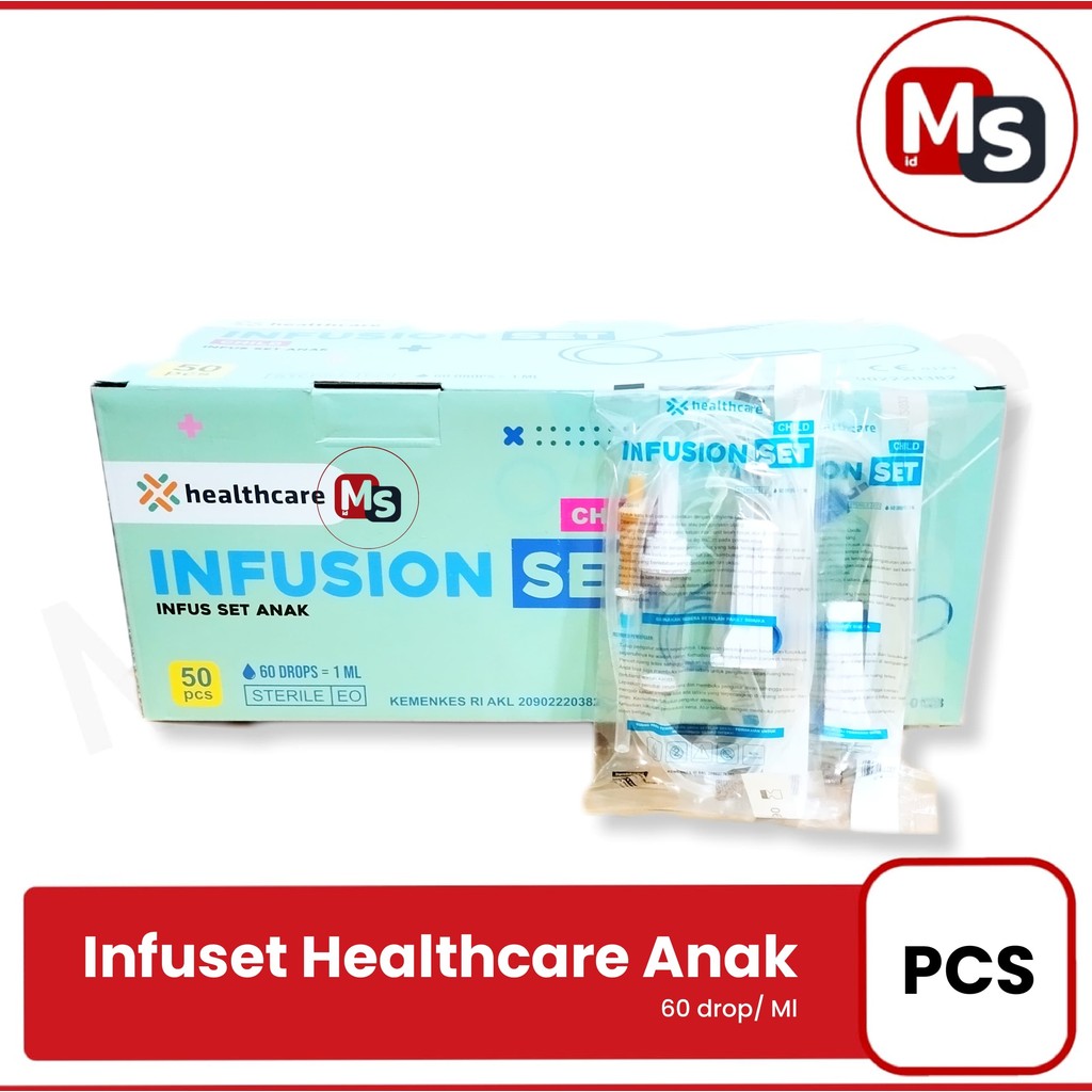 Jual Healthcare Infuset Anak Alat Infus Set Standart / Satuan M3 ...