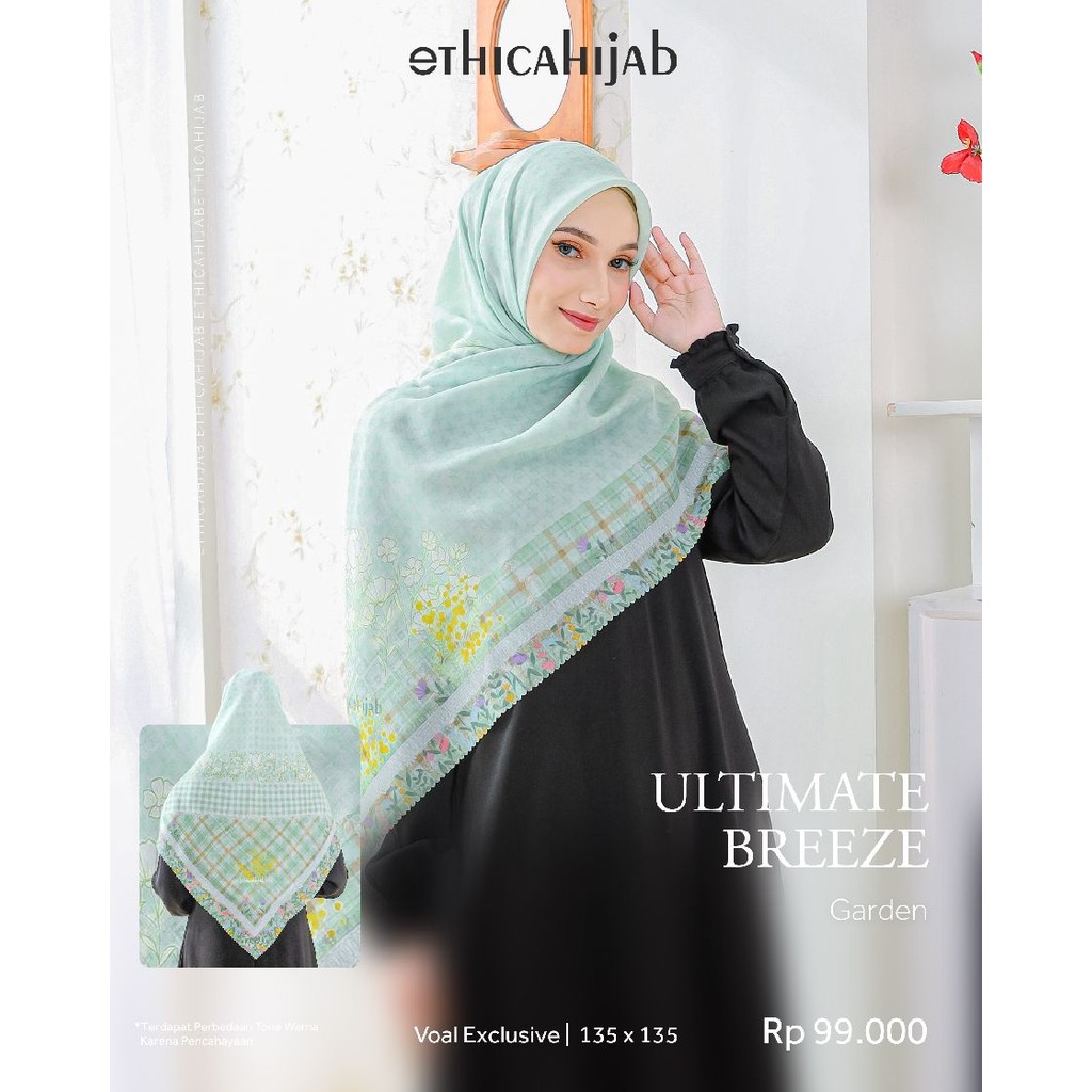 Jual Eticha Indonesia - Hijab Voal Exclusive Ultimate Breeze Hijab Segi ...