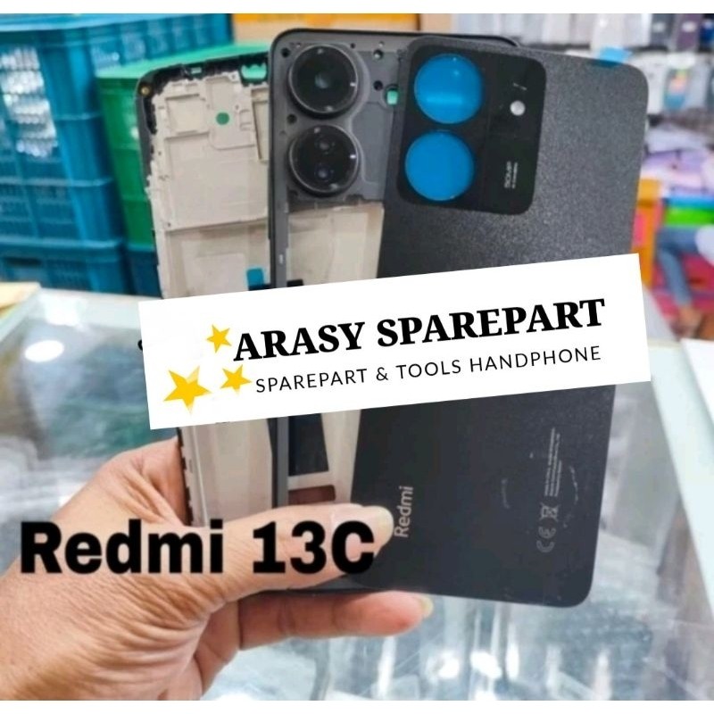 Jual [GARANSI] Kesing Housing Casing FullSet Xiaomi Redmi 13C Lengkap 3 ...