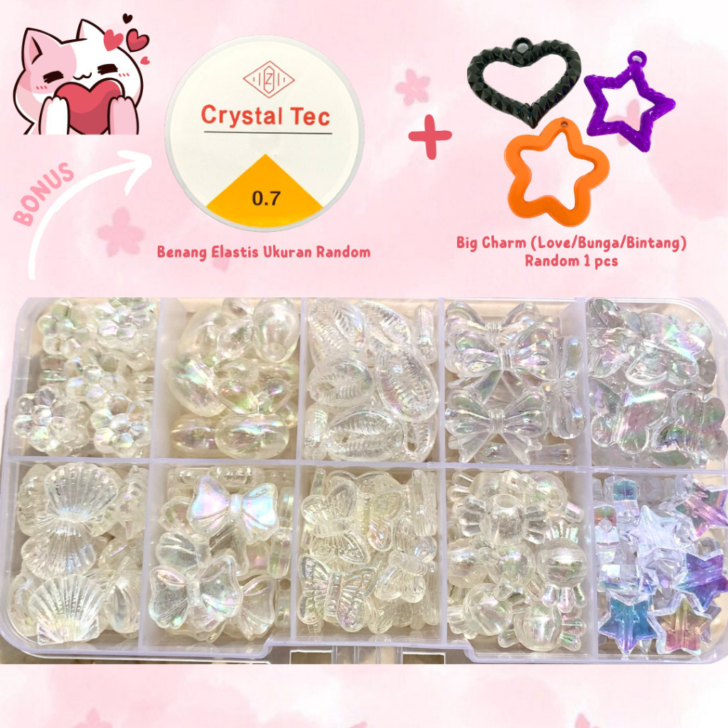 Jual Set DIY Manik Manik Set Aesthetic - 1 Set DIY Manik Manik - Manik ...