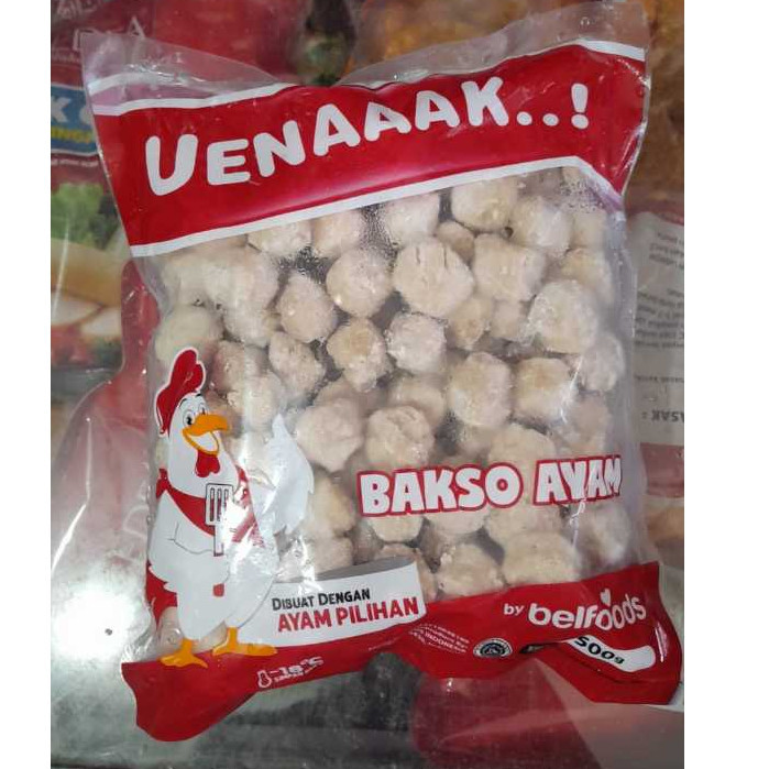 Jual Belfoods Bakso Ayam Mini 500 gr | Shopee Indonesia