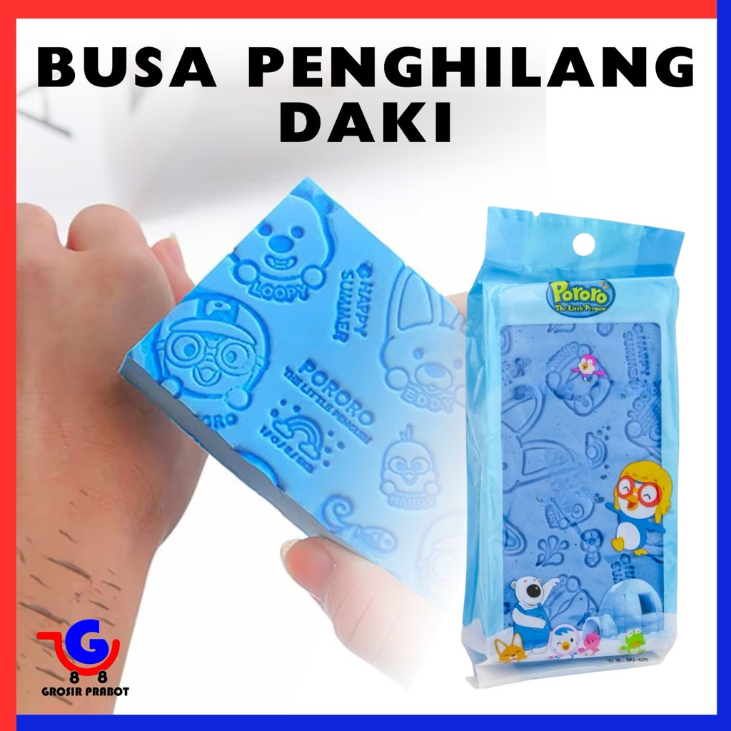 Jual Busa Mandi Anti Daki Sponge Spons Penghilang Pengangkat Pembersih ...
